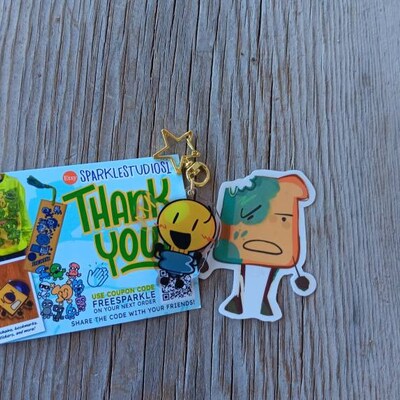 Firey Bfdi Keychain Bfdi Battle for Dream Island BFB Battle for BFB ...