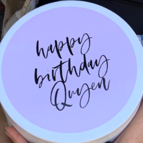 Birthday Gift Box - Birthday Gifts for Her - White Confetti - Happy ...