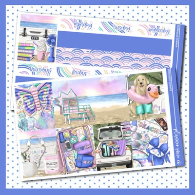 Retro Paradise Summer Bulletin Board Decor, Boho Retro Classroom Decor ...