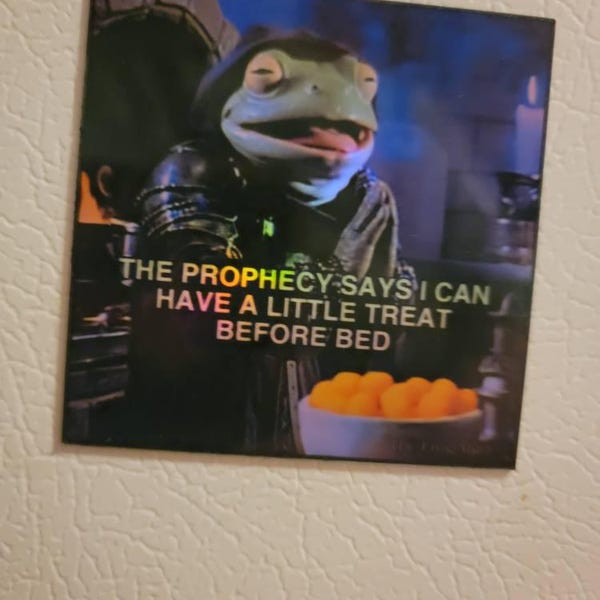 Do Not Claim to Be Whimsical | the Frog Mage Meme 8x10 Print - Etsy