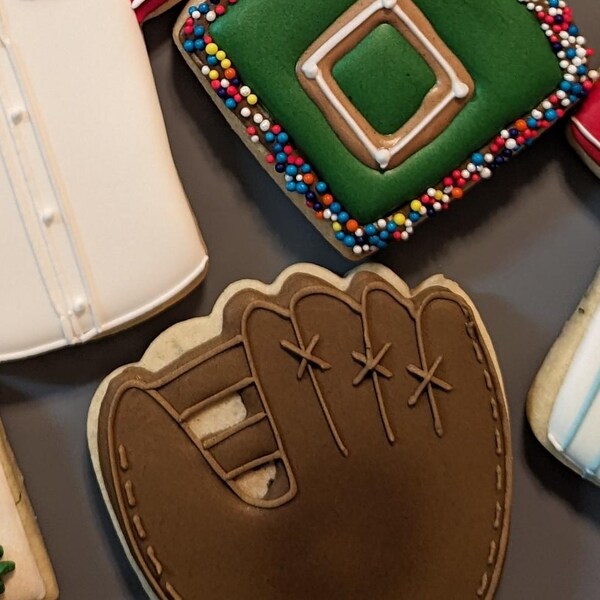 Baseball Softball Glove Mitt Cookie Cutter - Etsy