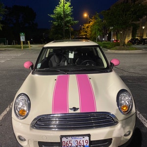 Mini Cooper Bonnet Stripes Stripes for Hood Racing - Etsy