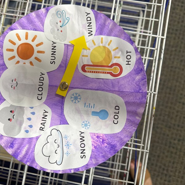 12 Weather Cards | Montessori Flashcards | Pre-school Cards | Rainbow ...