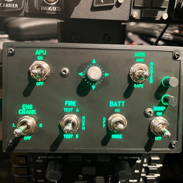 Customizable Sim Control Panel - Etsy