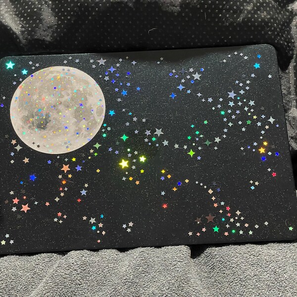 Tiny Sparkle Stickers Vinyl GLOW Star Waterproof Tiny Stars Small ...