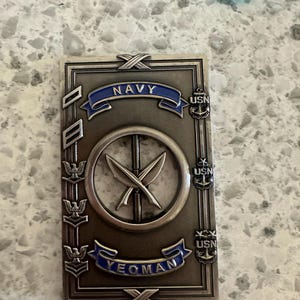 Coast Guard Storekeeper Challenge Coin - Etsy