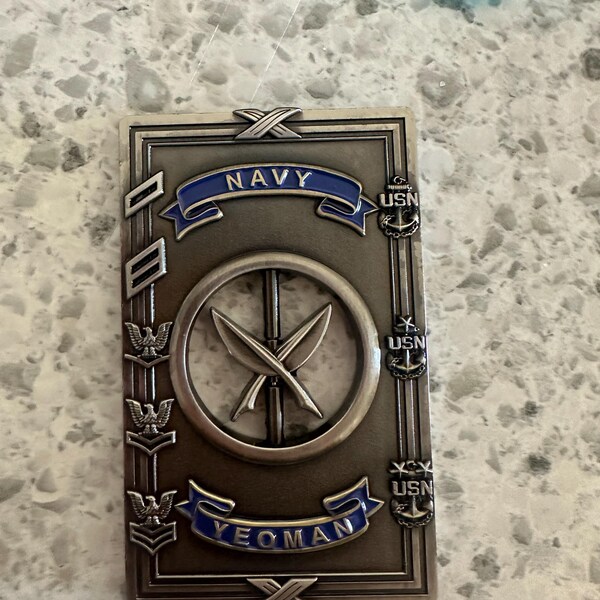 Coast Guard Storekeeper Challenge Coin - Etsy