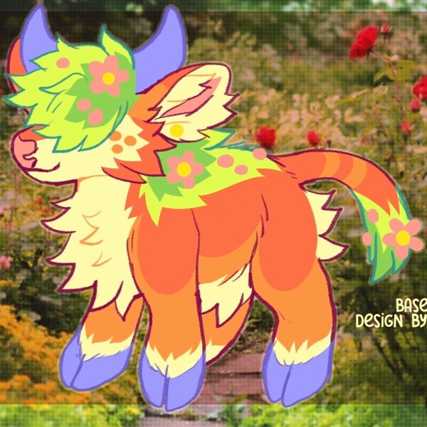 Custom Original Character Design Furry/fursona Adoptable - Etsy