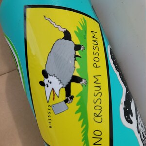 No Crossum Possum Sticker - Etsy