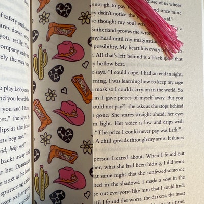Romantasy and Romance Reader Ticket Bookmarks Gift for Book Lovers ...