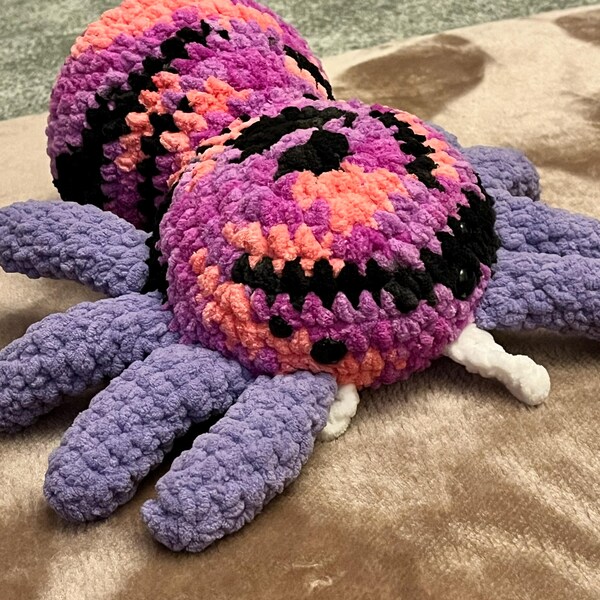 Spider, Crochet Pattern, PDF, Digital, Download, Low Sew Spider Pattern ...