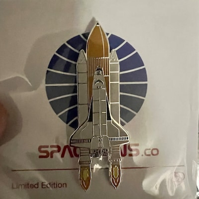 Artemis 1 Space Launch System SLS Rocket Enamel Pin Lapel Brooch NASA Scientist / Astronaut ...