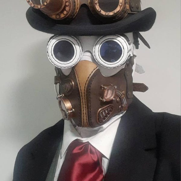 Leather Steampunk Goggles "watchmaker" - Etsy