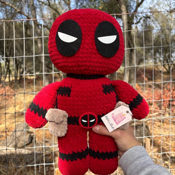 Low Sew, Hero Chibi Pool, PDF Pattern Instant Download (amigurumi ...