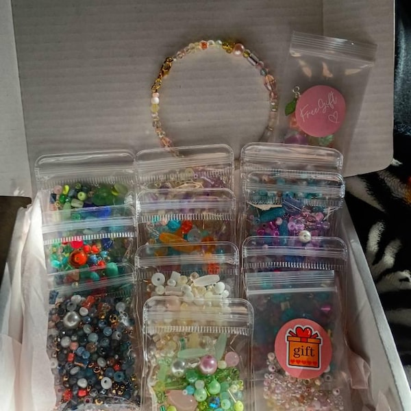 DIY Kit, 15g Mystery, Sample Bags: Surprise Variety of Beads Bags for ...