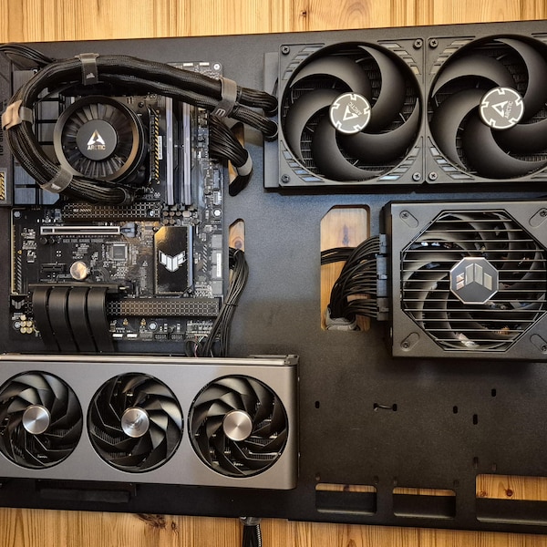 Open Air Computer Case, Open Frame Computer Case, ATX Computer Case ...