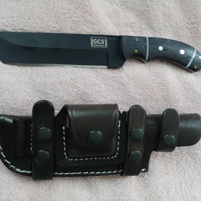 GCS Custom Handmade D2 Steel Hunting Knife G10 Handle With Right Hand ...