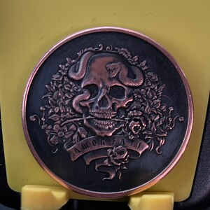 Don't Tread on Me Snake Challenge Coin EDC Every Day | Etsy