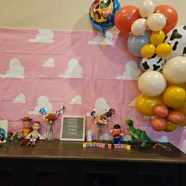 Muted Retro Toy Story Themed DIY Balloon Garland Kit | Toy Story Party ...