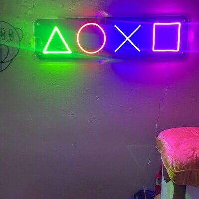 Holiday LED Neon Style Sign Peace, Love, Joy Neon Light, Holiday Decor ...