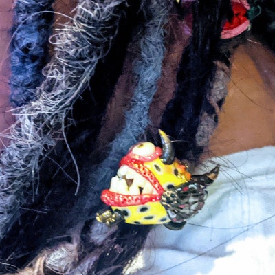 Dragon Fish, Monster, Dreadlock Bead, Glow in the Dark, Animal ...