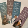 Catholic Saint Bookmarks: Inspirational Quote Bookmarks, Waterproof ...