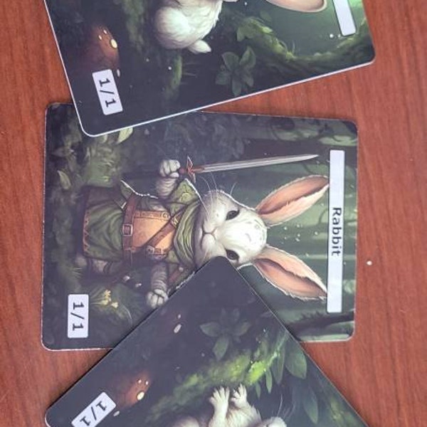 Faerie Rogue Tokens for MTG (3 Cards) [2-sided] - Etsy