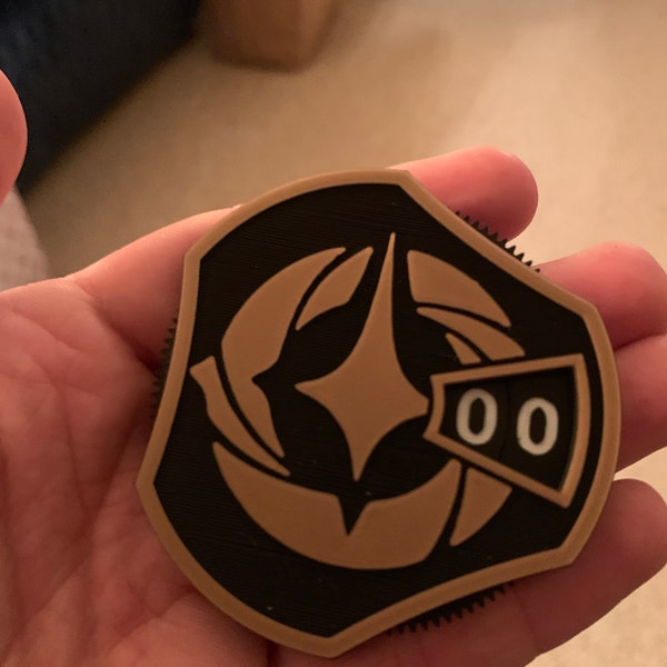 Game Damage Counter Lorcana Tokens Custom Ink Color Double Sided 1 or 3 ...