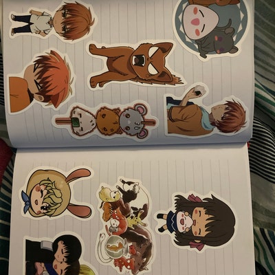 Fruits Basket Stickers Set of 100 Waterproof Vinyl Stickers Anime ...
