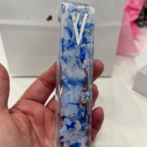 Mezuzah Smashed Wedding Glass, Chuppah Smashed Glass, Modern Mezuzah ...