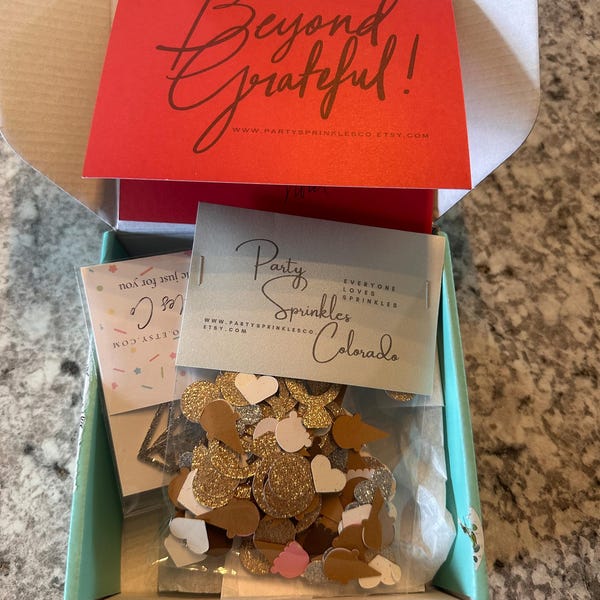 Airplane Gender Reveal Party Table Scatter Confetti Aviation Themed 200 ...