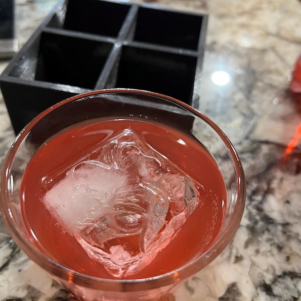 Texas State and Star Whiskey Ice Cube Tray Texas Silicone Cocktail Ice ...