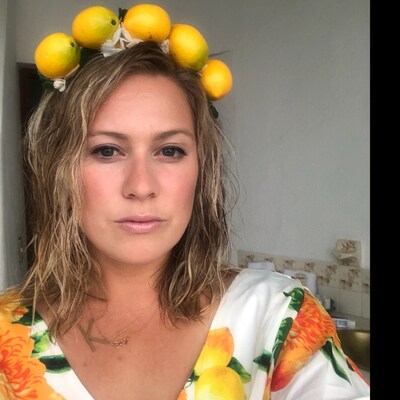 Lemon Crown lemon Headpiece Flower Crown Lemonade Becky Fruit Fruits ...