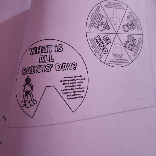 God Our Heavenly Father Bible Wheel Craft Lesson, Fathers Day Bible ...