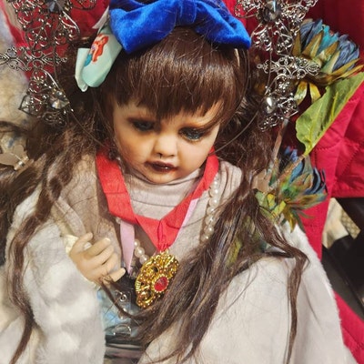 Evil Eye Quija Mati Horror Doll - Etsy