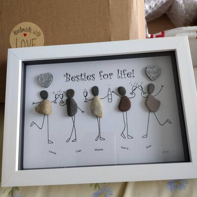 Special Birthday or Milestone Birthday Pebble Picture - Etsy UK