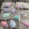 Hard Candy Edible Sugar Shells - Very Detailed - Cupcake or Cake Topper ...