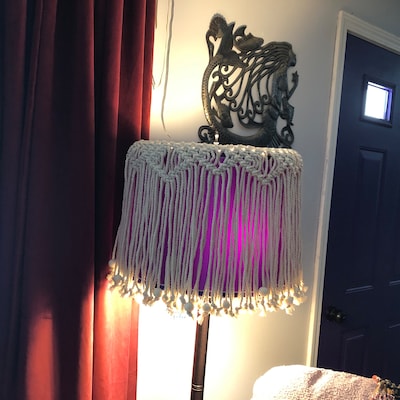 Macrame Lamp Shade - Etsy