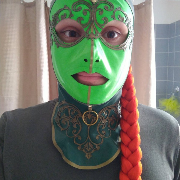 The Dutchess Latex Hood - Etsy