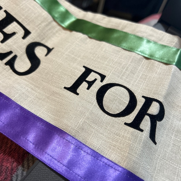 Suffragette Protest Sash Votes for Women Edwardian 1920 Costume ...