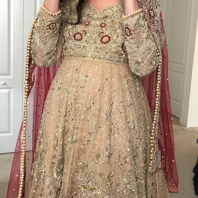 Suffuse Inspired Gold Bridal Gown - Etsy