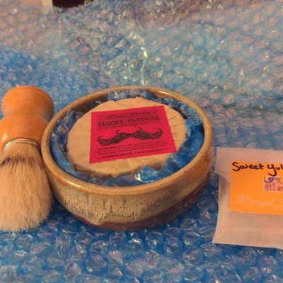 Shave Set. Ceramic Shaving Mugs. Pottery Shaving Bowls. Lather Bowl ...