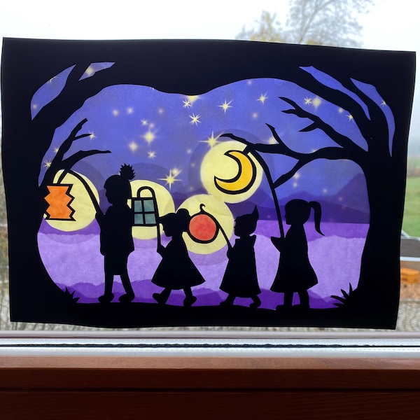 Dwarf With Treasure Cave / Shadow Play for a Tea Light / Waldorf ...