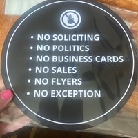 Signs Bylita Circle Do Not Disturb Sign - Etsy