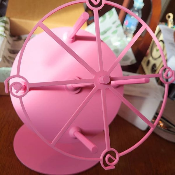 The Colorwork Wheel V2.0 by Maeli Designs - 3D Printed Yarn Untwisting ...