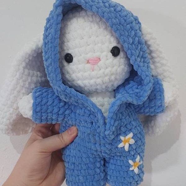 10 in 1 Bunny Clothing Crochet Pattern Bunny Clothing - Etsy