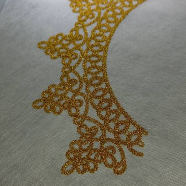 FSL Tatting 3D Crown 5x7" Hoop Machine Embroidery Design - Etsy