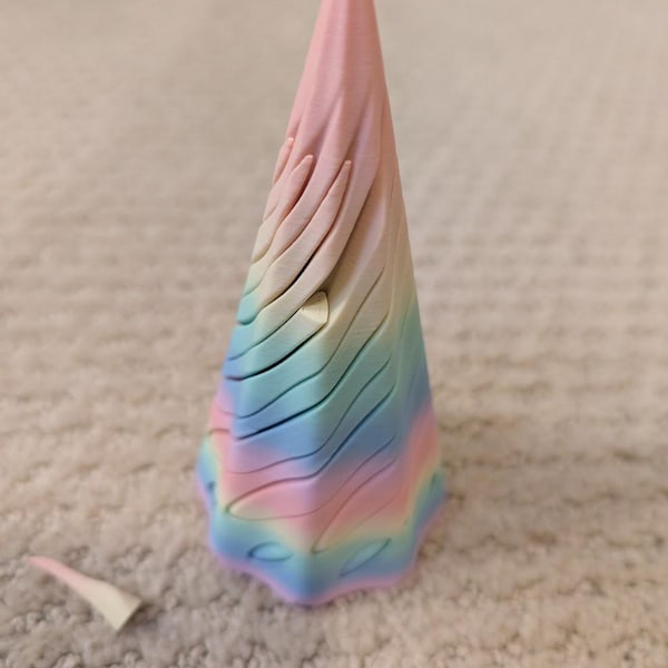 Vortex Pyramid Fidget 3D Printed Desk Toy & Display - Etsy