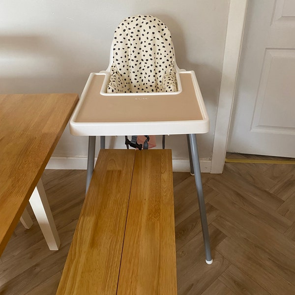 Wipeable Cushion for the Antilop IKEA Highchair - Cream Dalmatian - Etsy
