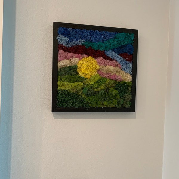 Moss Map, Preserved Moss, World Map, Nature Inside, Reindeer Moss, Cool ...